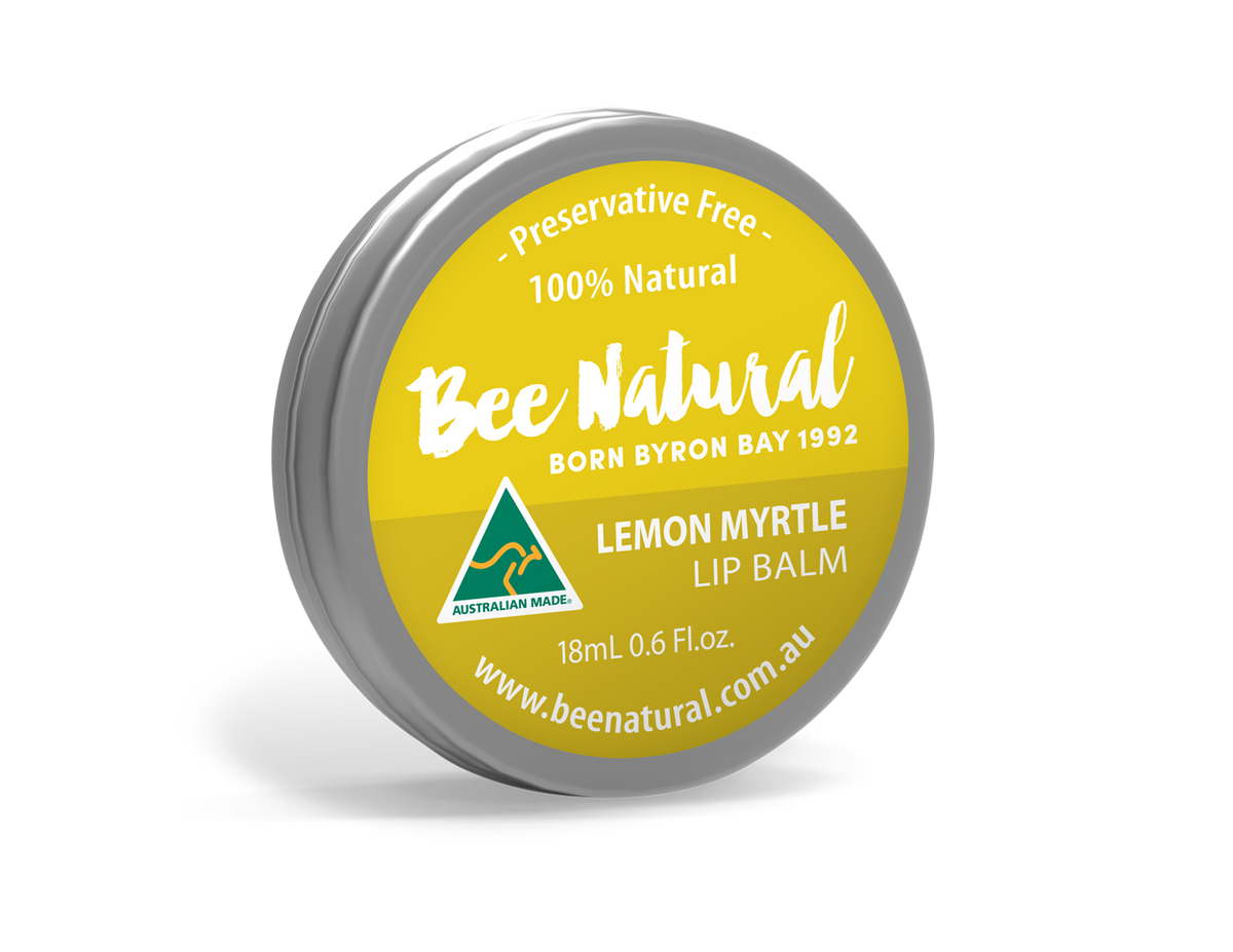 Lemon Myrtle LIP BALM 18mL – Bee Natural